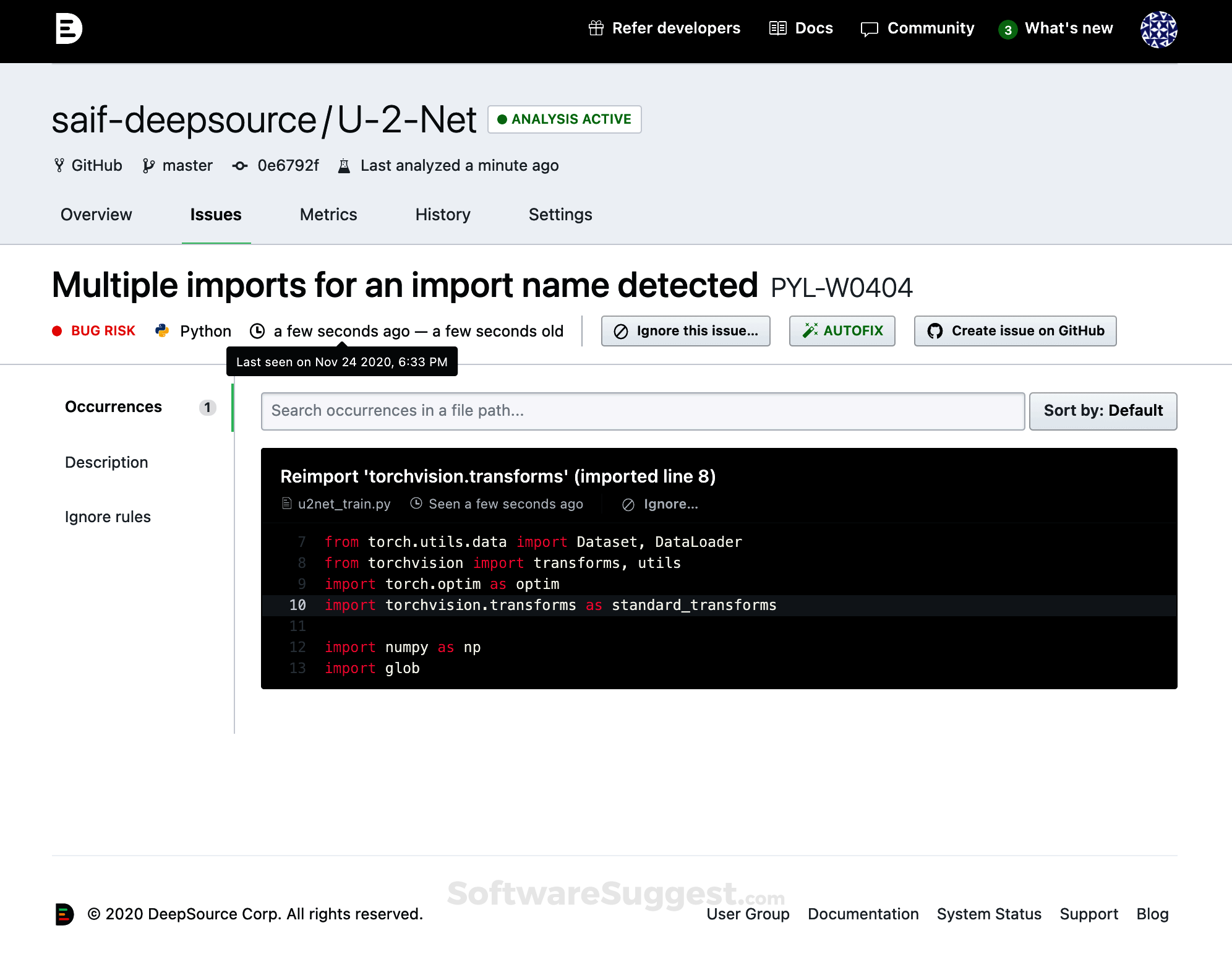 DeepSource Pricing, Features & Reviews 2022 - Free Demo